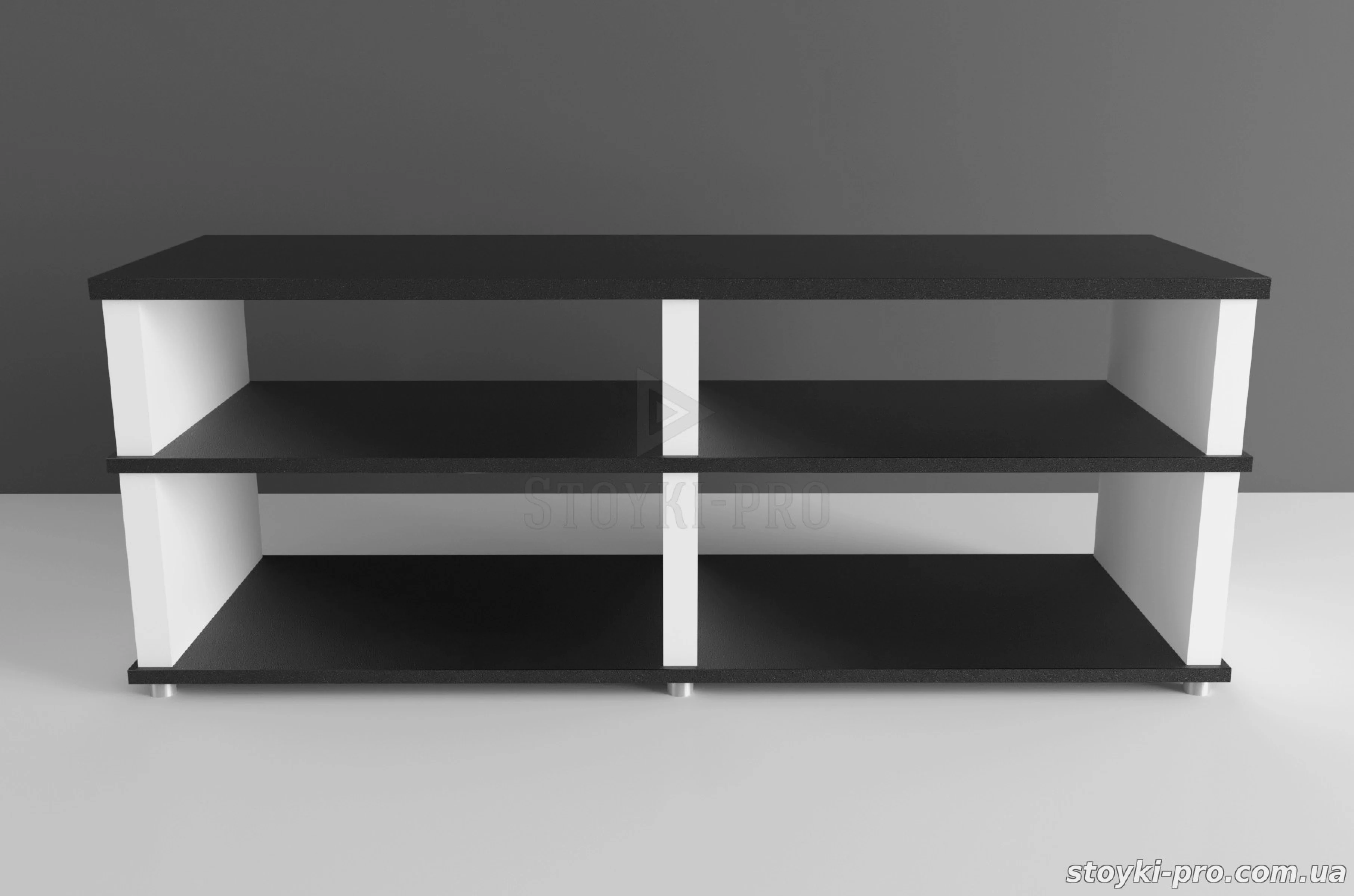 Тумба під апаратуру Hardness 1 (Чорний-білий) купити, замовити в ...